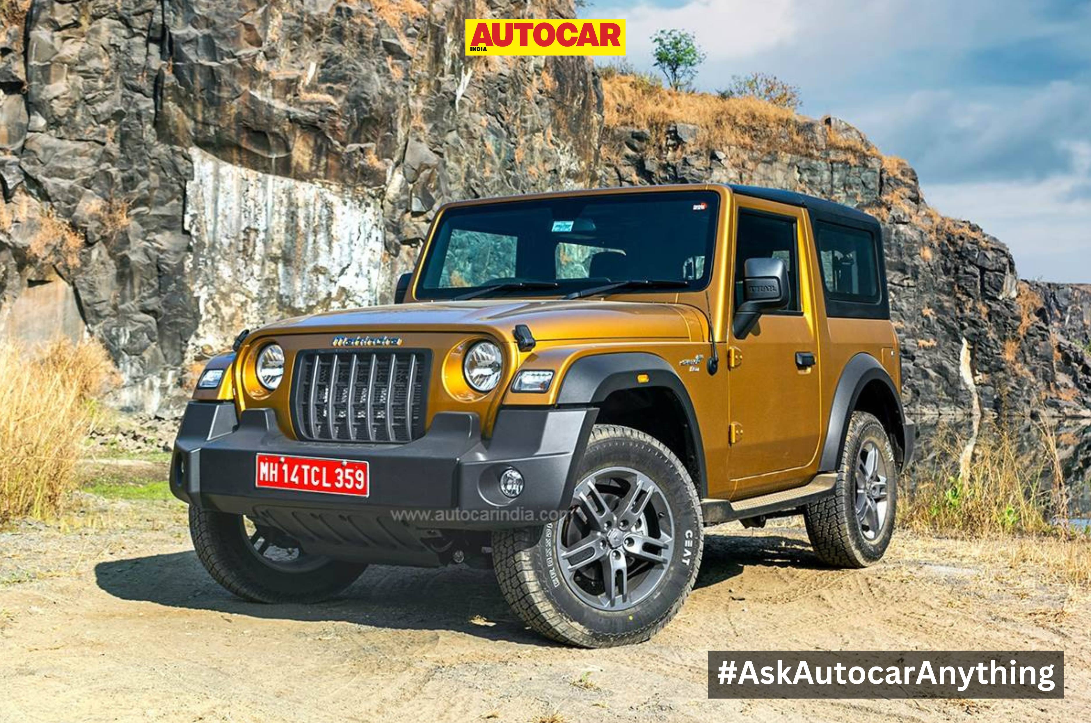 Mahindra Thar resale value, buying used Thar, Thar 3-door vs Thar Roxx - Introduction | Autocar ...